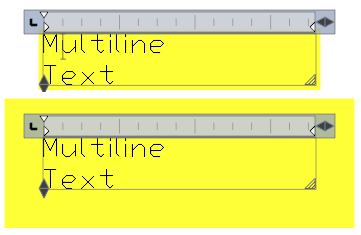 Background Mask for Multiline Text