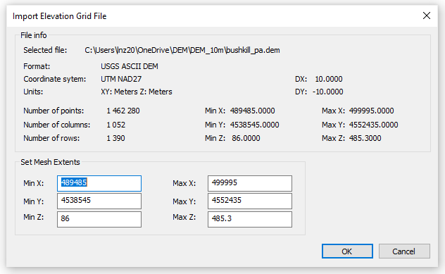 Topoplan module. Import elevation grid. CAD drawing software